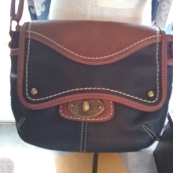 boc | Bags | Boc Crossbody Bag In Black And Brown Nwot | Poshmark